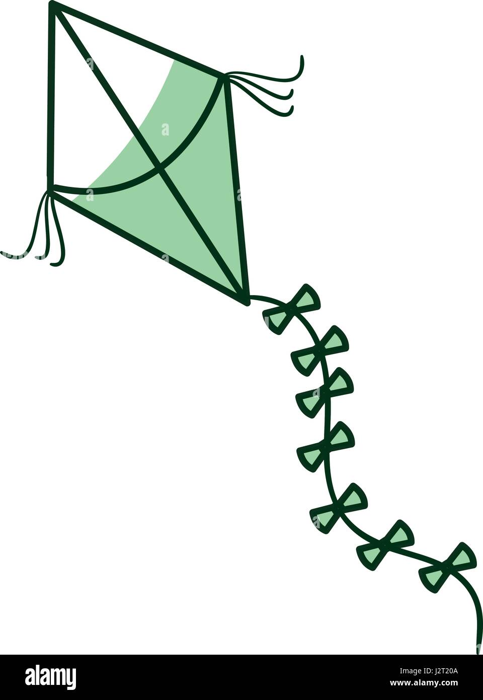 kite flying isolated icon Stock Vector Image & Art - Alamy