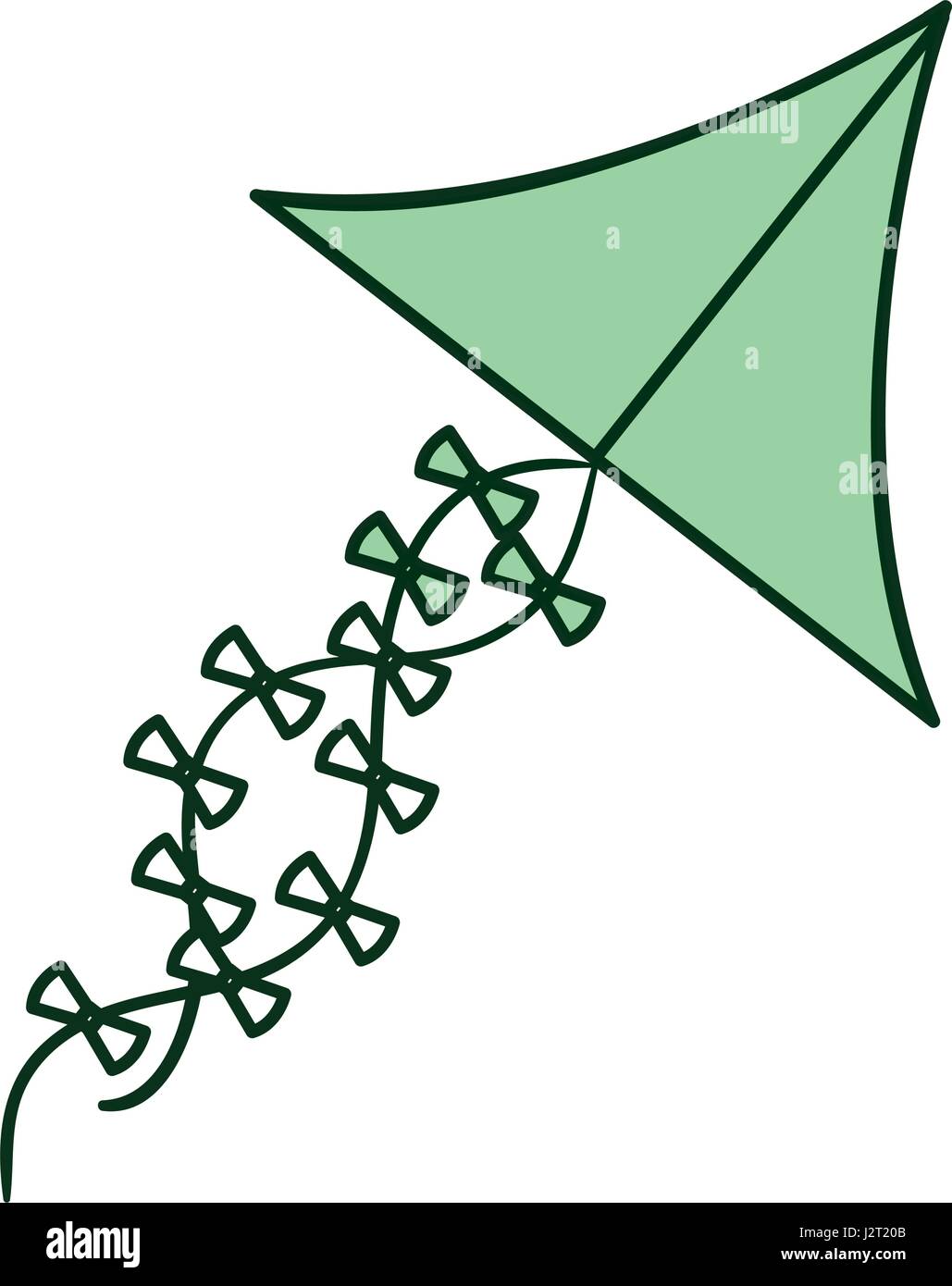 kite flying isolated icon Stock Vector Image & Art - Alamy