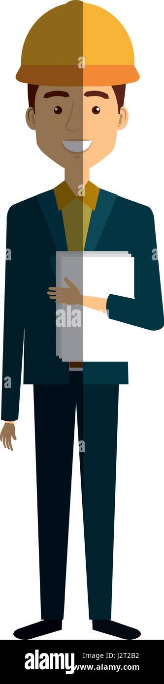 construction workman avatar character Stock Vector Image & Art - Alamy