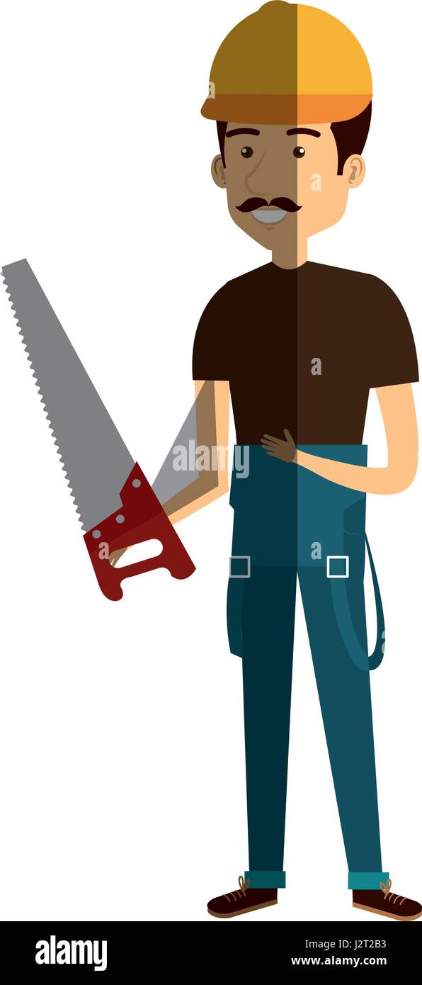 construction workman avatar character Stock Vector Image & Art - Alamy