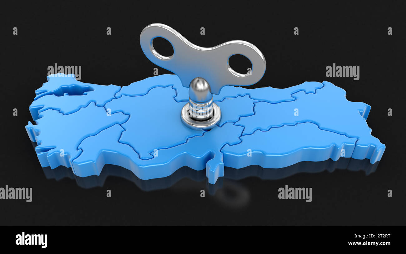 Flag turkey computer generated hi-res stock photography and images - Alamy