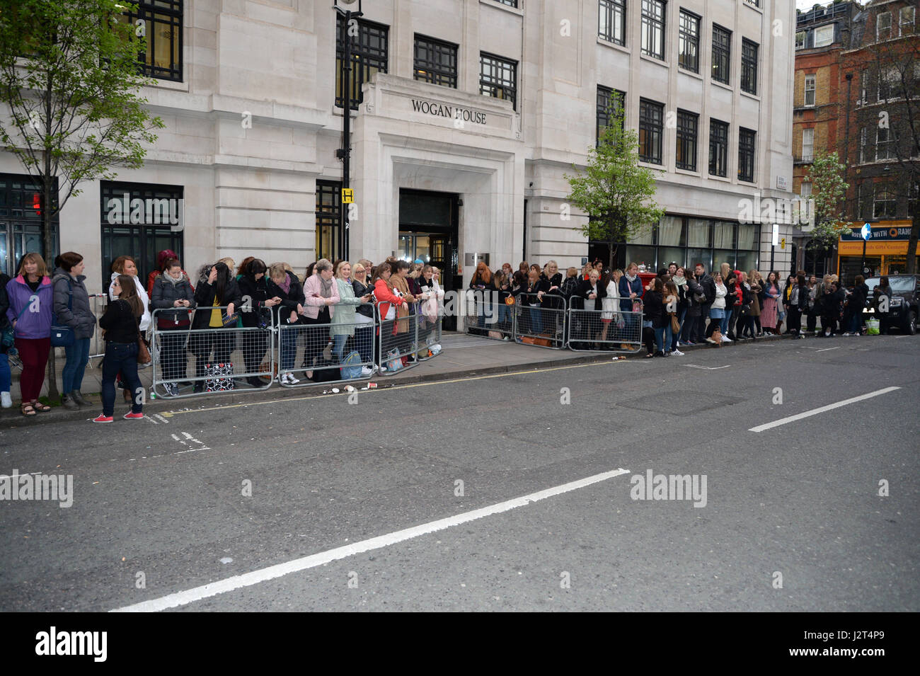 Take That fans at BBC Radio 2 Featuring: Take That fans Where: London ...