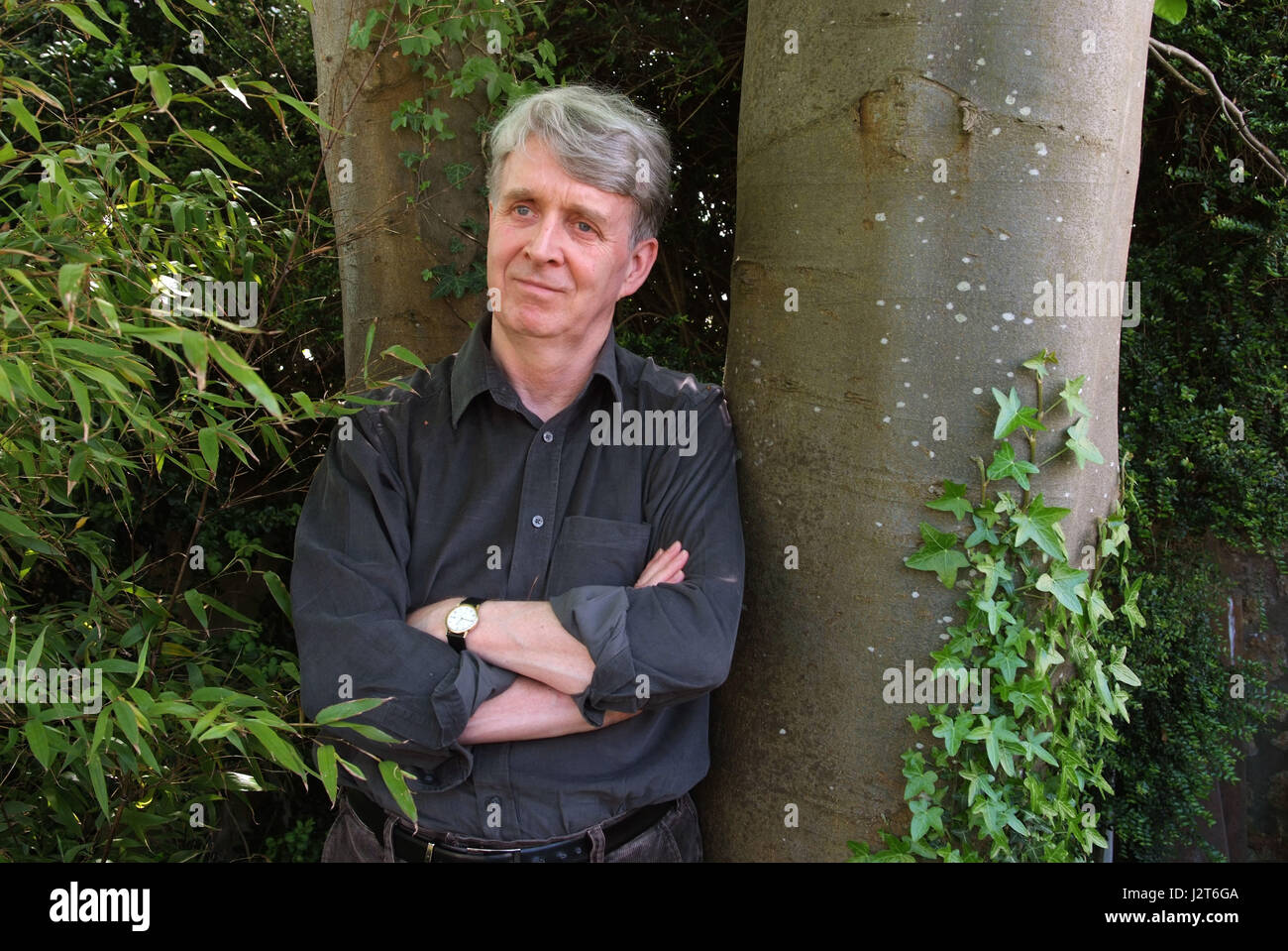 Allan Ahlberg children's author at his home in Bath Stock Photo - Alamy