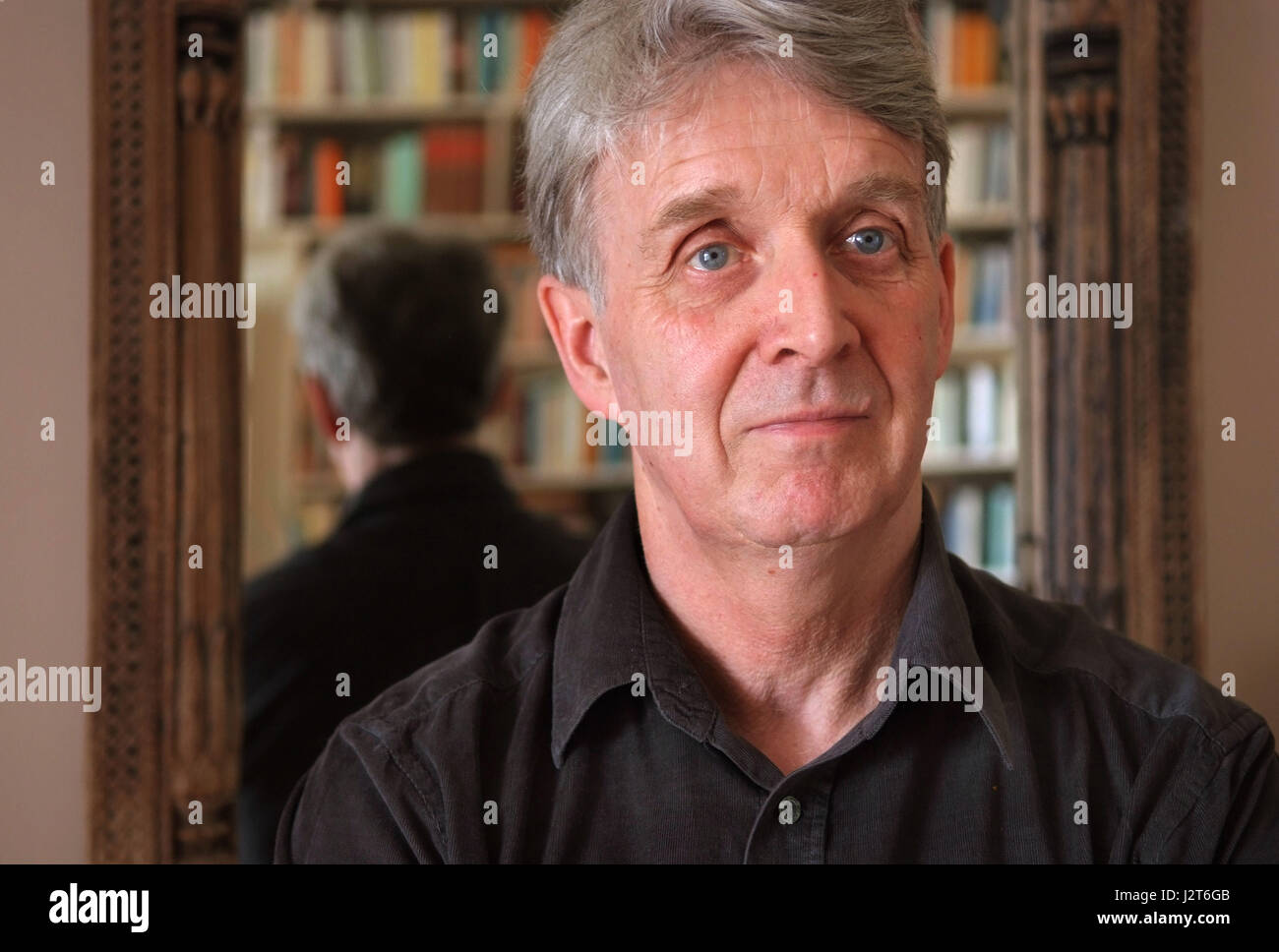 Allan Ahlberg children's author at his home in Bath Stock Photo - Alamy