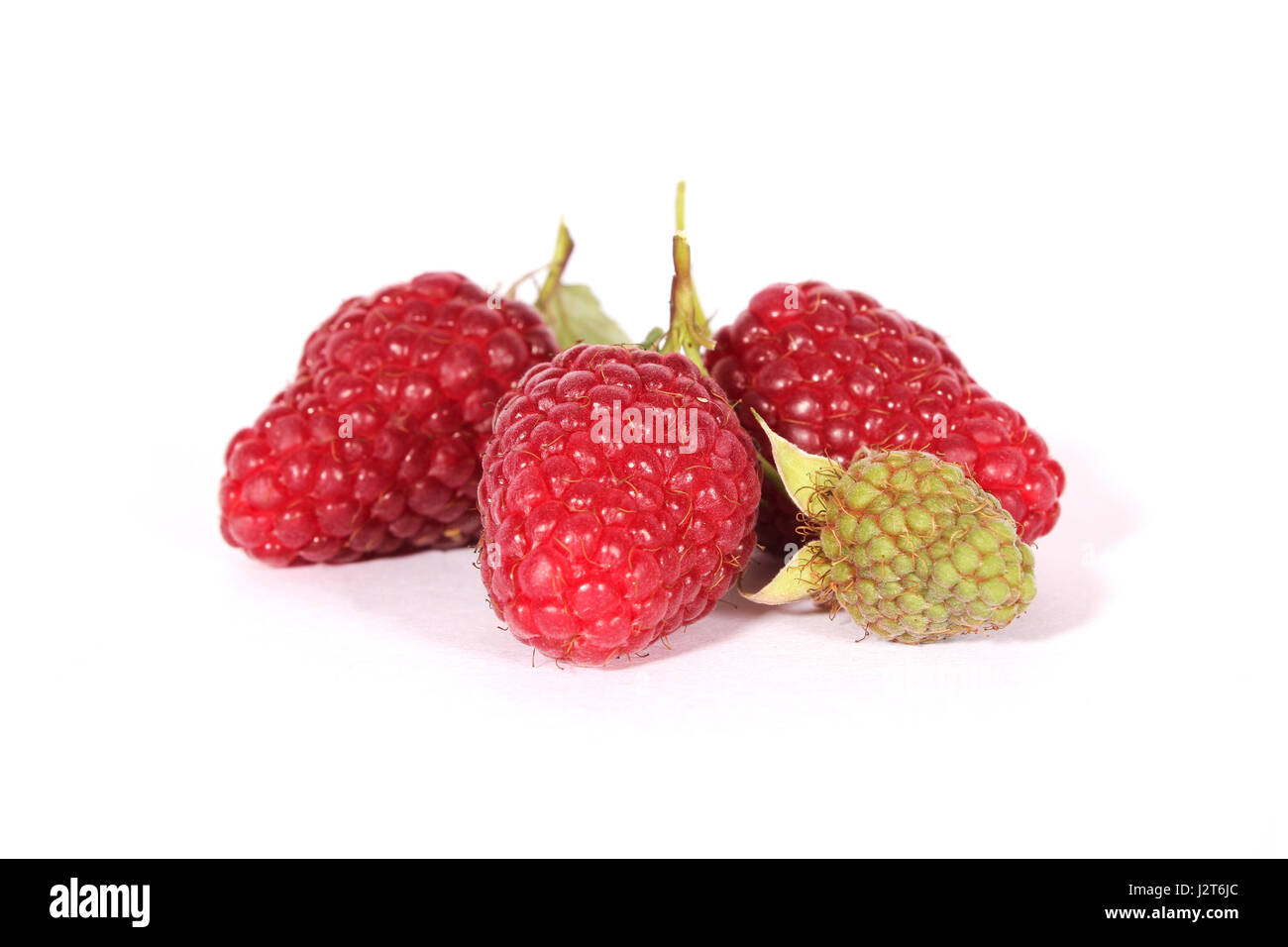 Close-up with fresh raspberries Stock Photo - Alamy