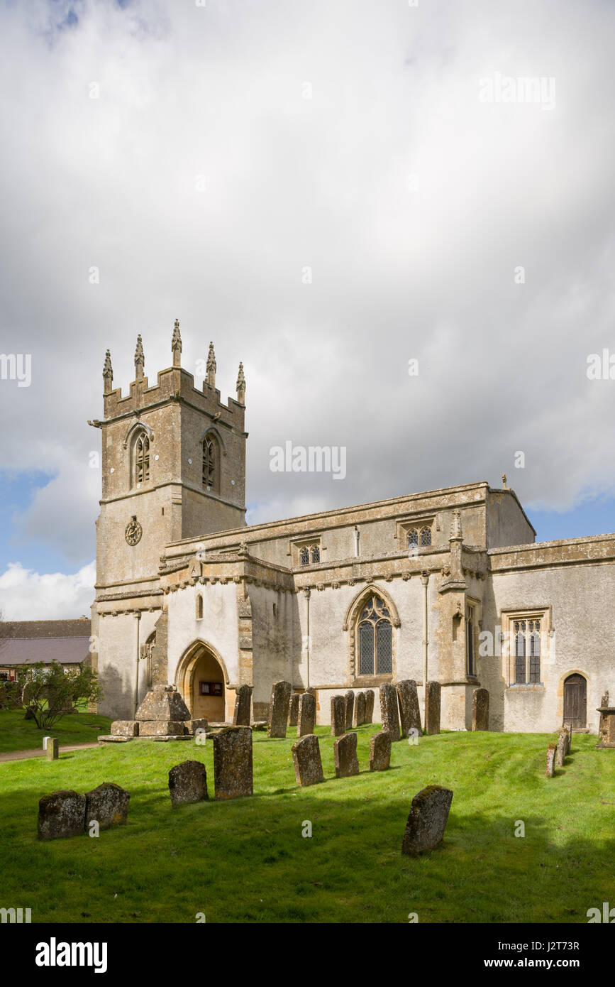 The Parish Church of Saint Andrew, Great Rollright, near Chipping ...