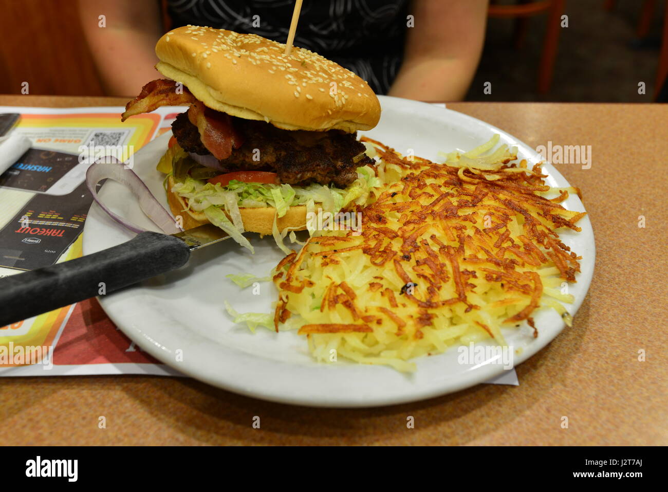 American Food Plate