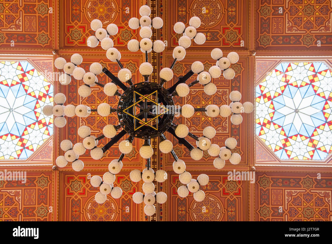 Ceiling great synagogue in hi-res stock photography and images - Alamy