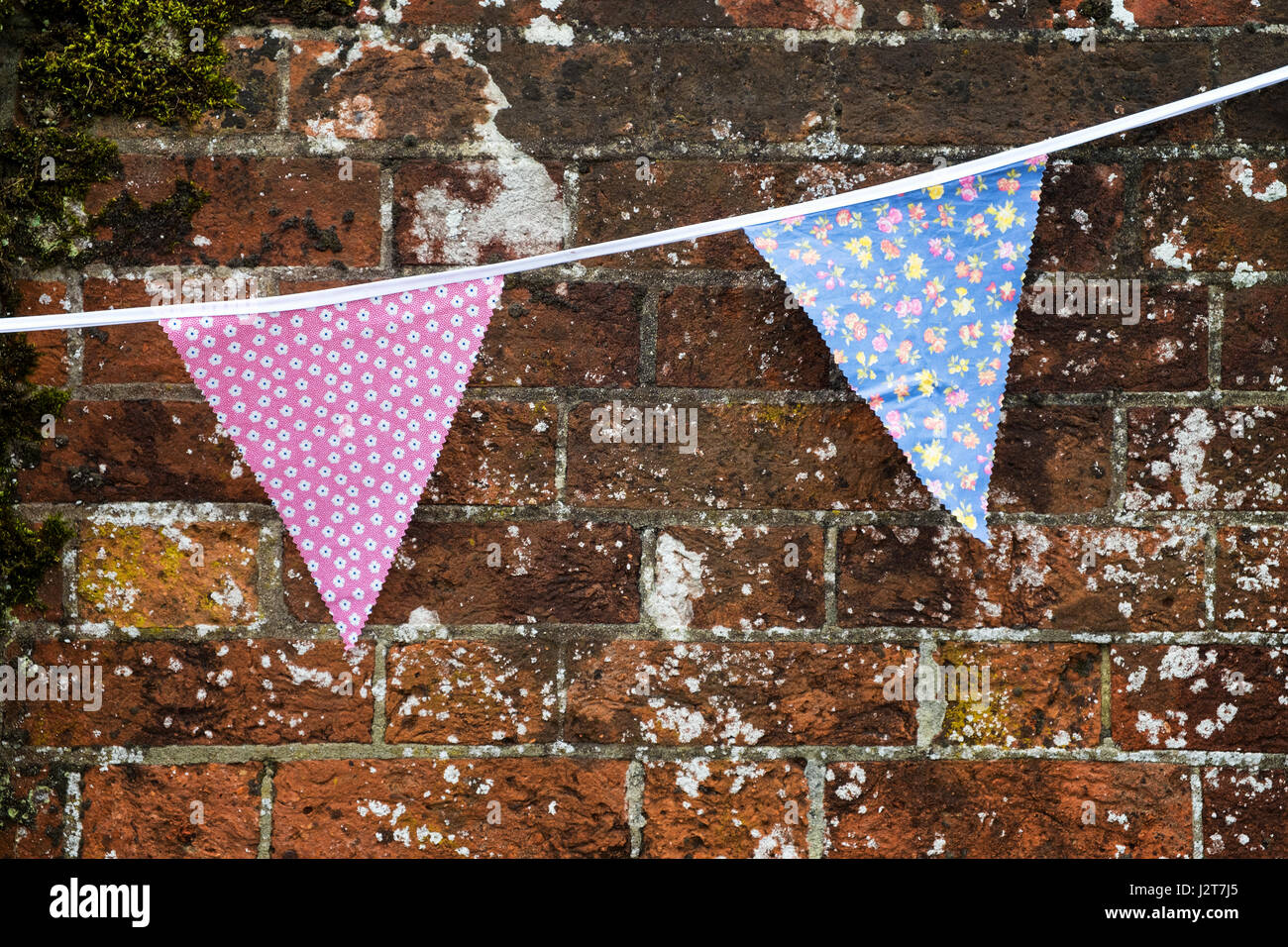 Printed bunting hi-res stock photography and images - Alamy