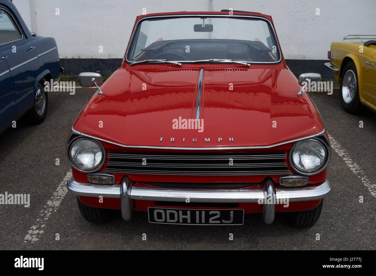 Vintage triumph car hi-res stock photography and images - Alamy