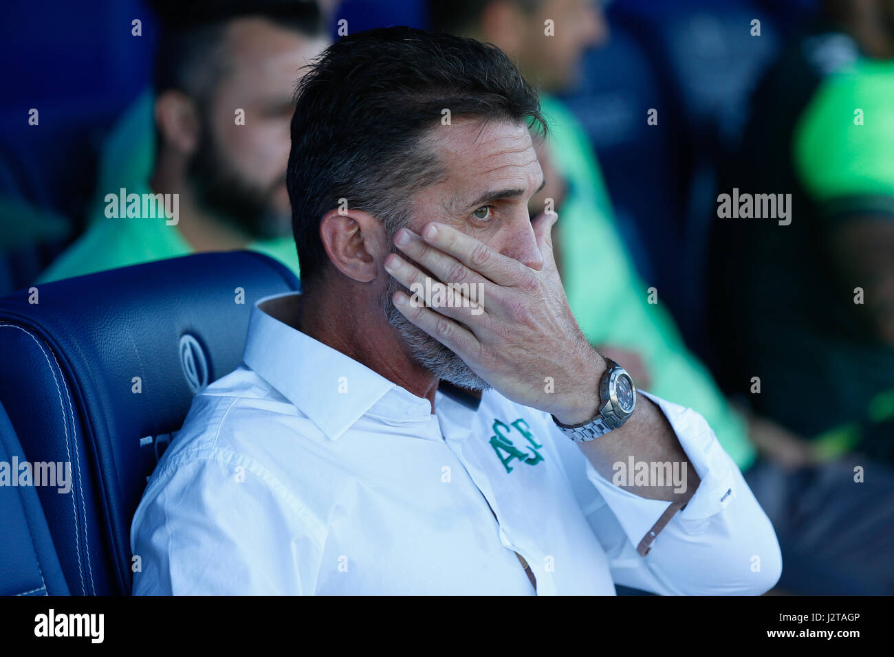 FLORIAN'POLIS, SC - 30.04.2017: AVAÍ X CHAPECOENSE - Technical Vágner ...