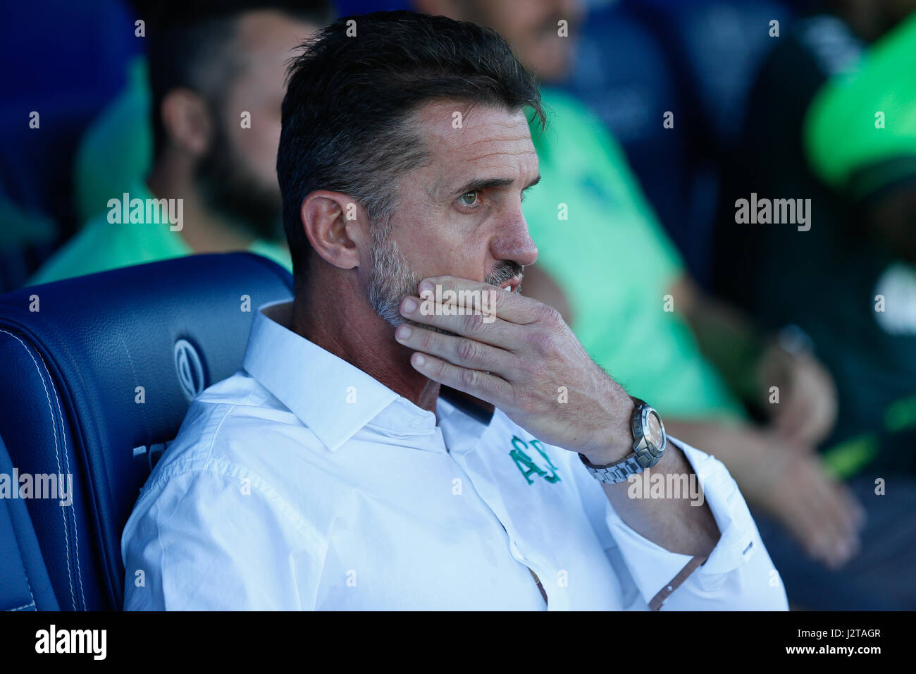 FLORIAN'POLIS, SC - 30.04.2017: AVAÍ X CHAPECOENSE - Technical Vágner ...