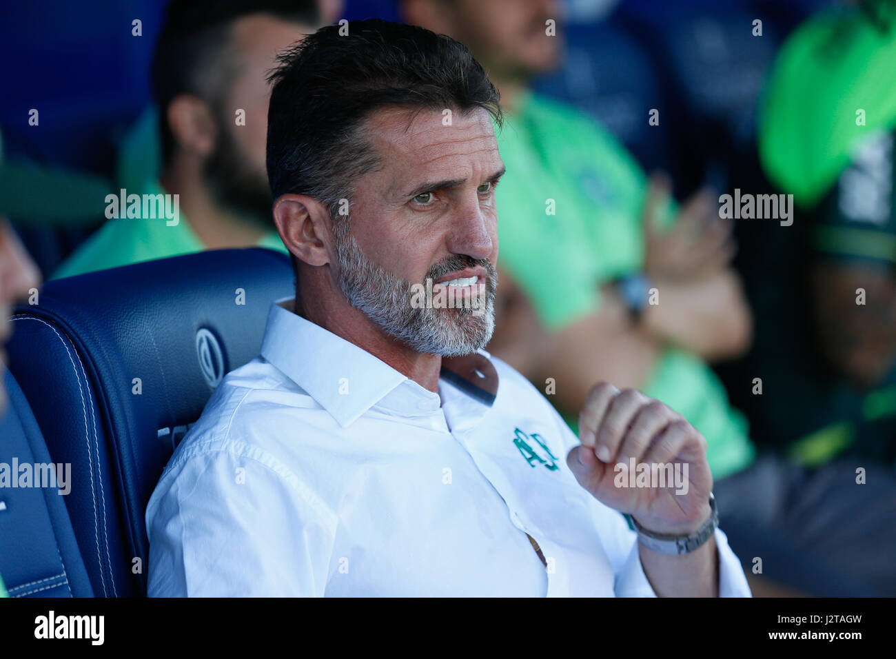 FLORIAN'POLIS, SC - 30.04.2017: AVAÍ X CHAPECOENSE - Technical Vágner Mancini of Chapecoense the ...