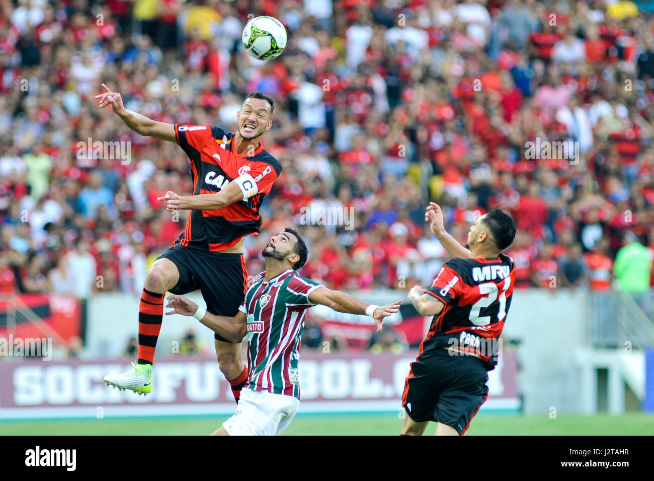 Rio De Janeiro, Brazil. 30th Apr, 2017. Photo for Fluminense vs ...