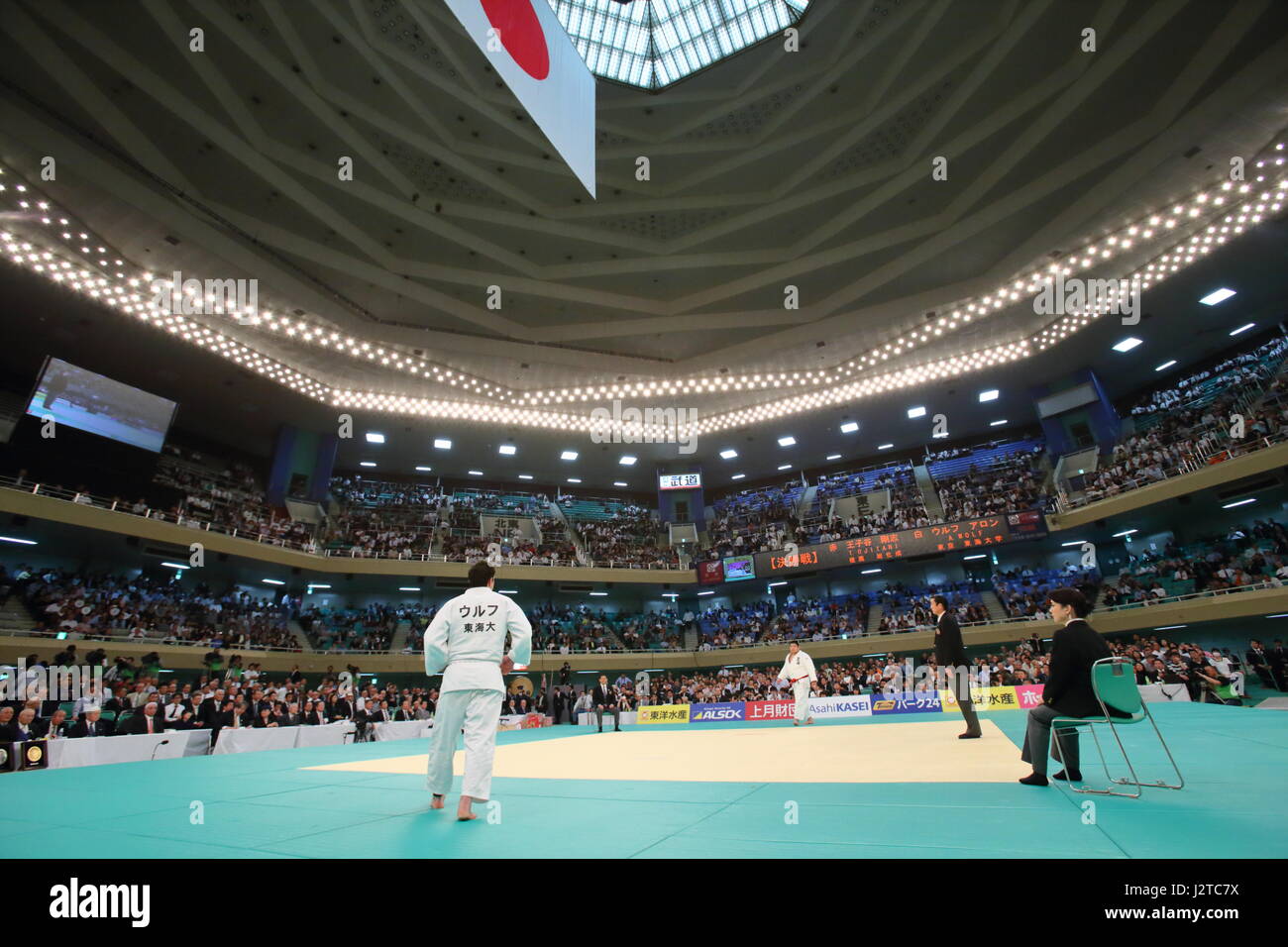 Nippon Budokan, Tokyo, Japan. 29th Apr, 2017. (L-R) Aron Wolf, Takeshi ...