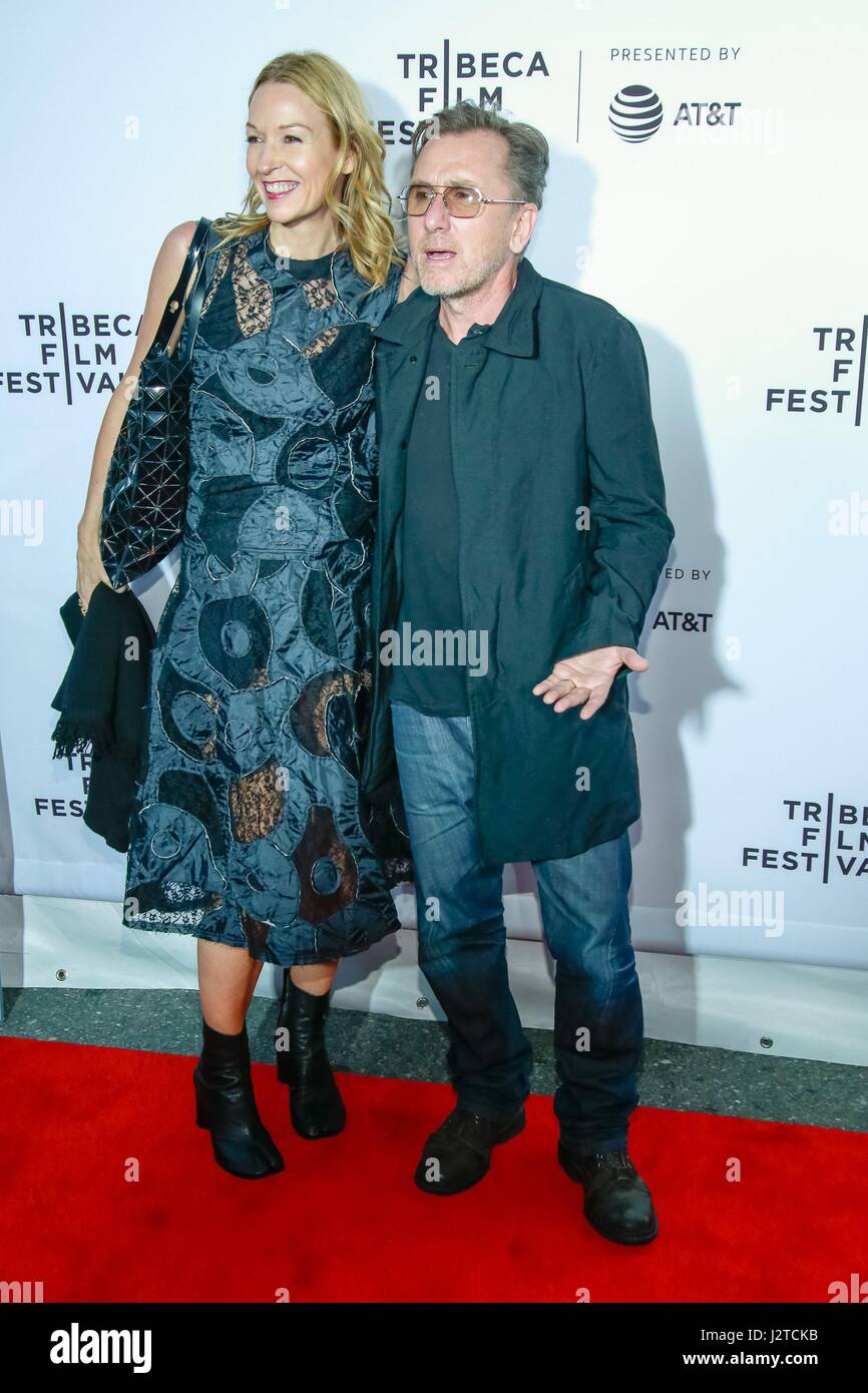 New York, NY, USA. 28th Apr, 2017. Nikki Butler, Tim Roth at arrivals ...
