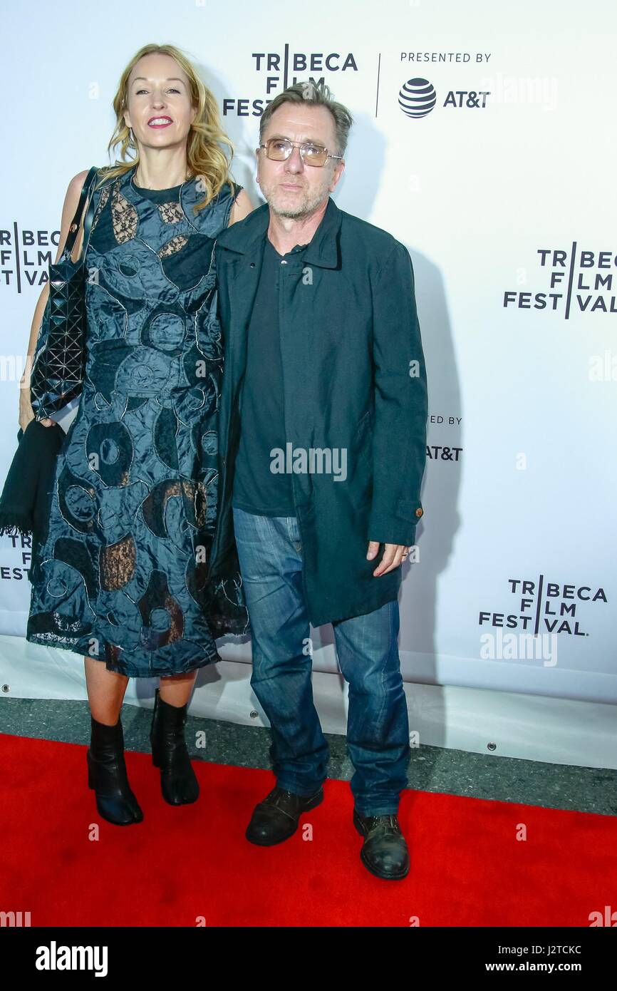 New York, NY, USA. 28th Apr, 2017. Nikki Butler, Tim Roth at arrivals ...