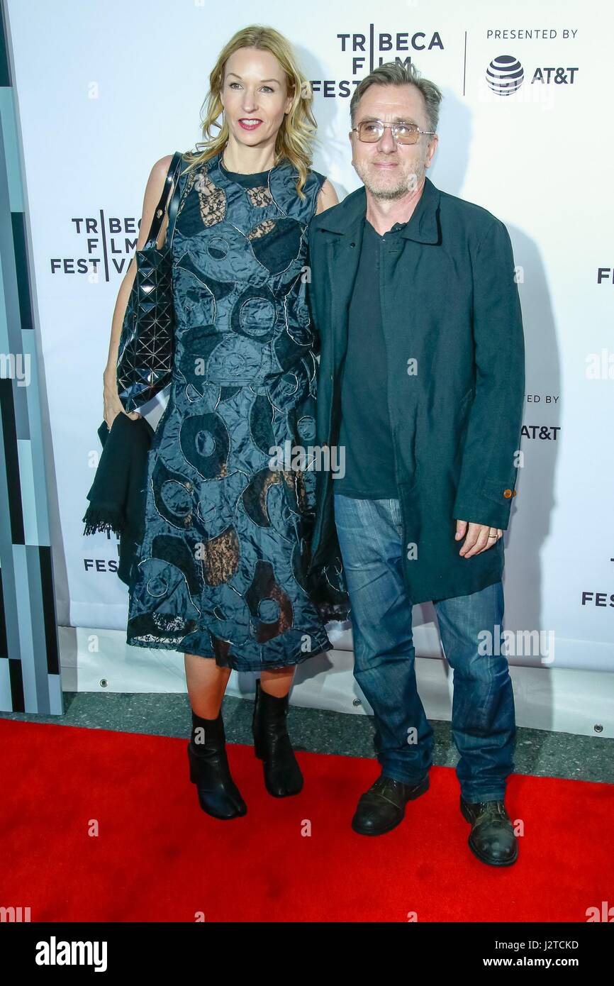 New York, NY, USA. 28th Apr, 2017. Nikki Butler, Tim Roth at arrivals ...