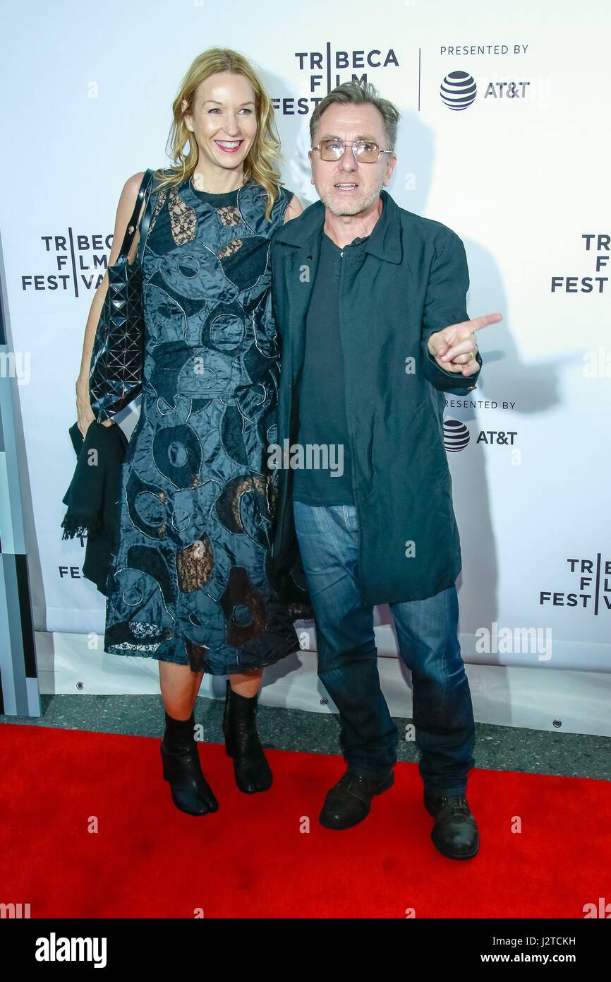 New York, NY, USA. 28th Apr, 2017. Nikki Butler, Tim Roth at arrivals ...