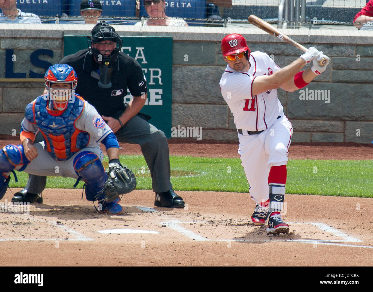 Washington DC, USA. 30th Apr, 2017. Washington Nationals first baseman ...