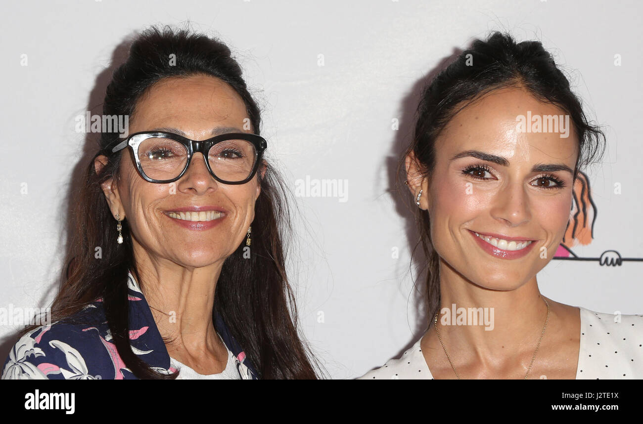 LOS ANGELES, CA - April 30: Maria João, Jordana Brewster, At Zimmer ...