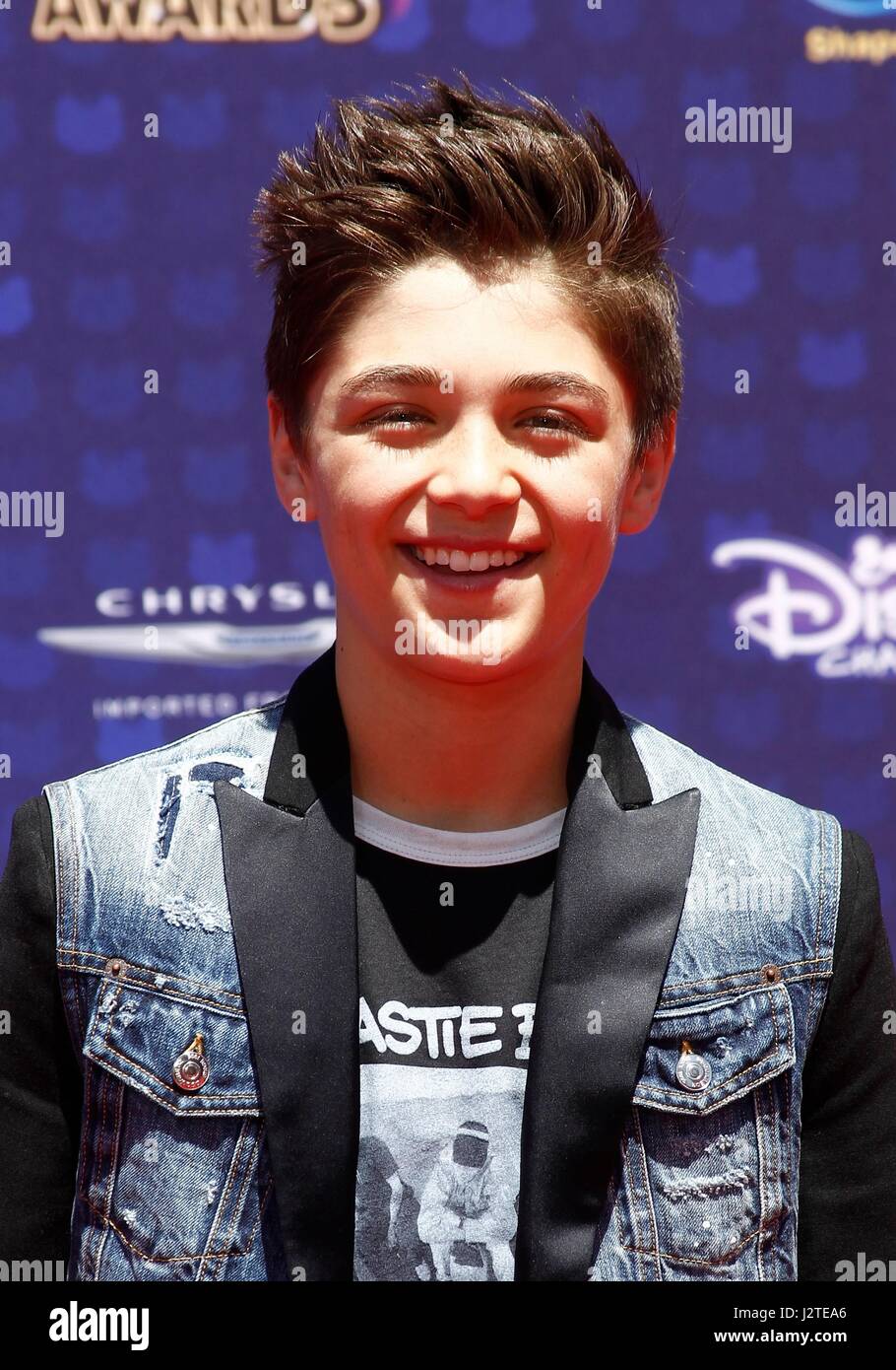 Los Angeles, CA, USA. 29th Apr, 2017. Asher Angel at arrivals for Radio ...