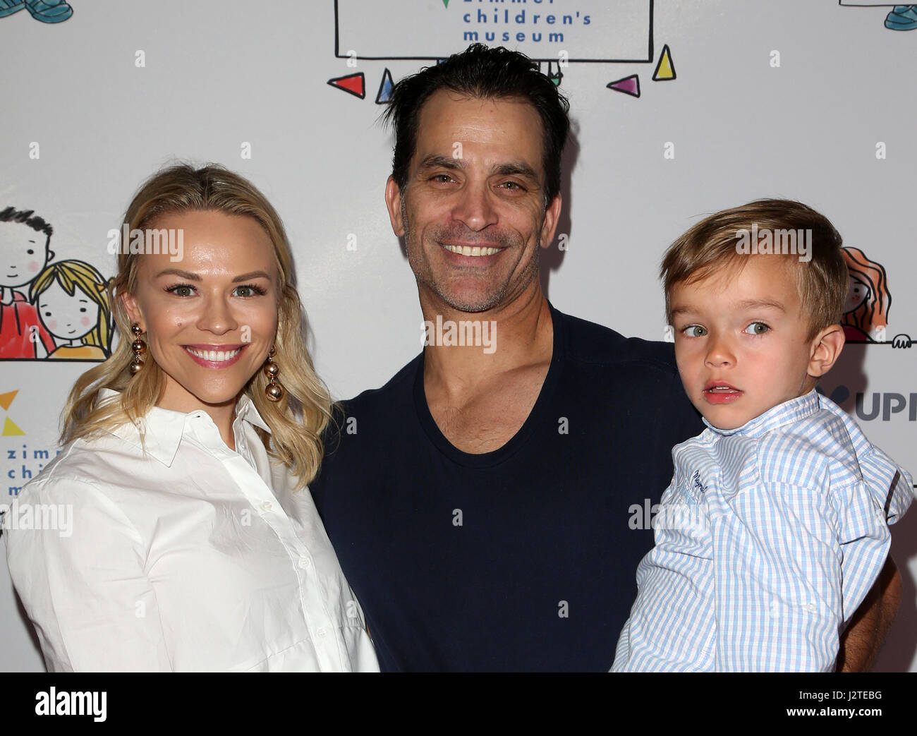 Los Angeles, Ca, USA. 30th Apr, 2017. Julie Solomon, Johnathon Schaech, Camden Quinn Schaech, At ...