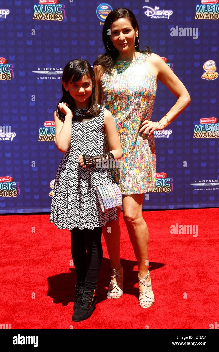 Los Angeles, CA, USA. 29th Apr, 2017. Luna Marie Katich, Constance Marie at arrivals for Radio ...
