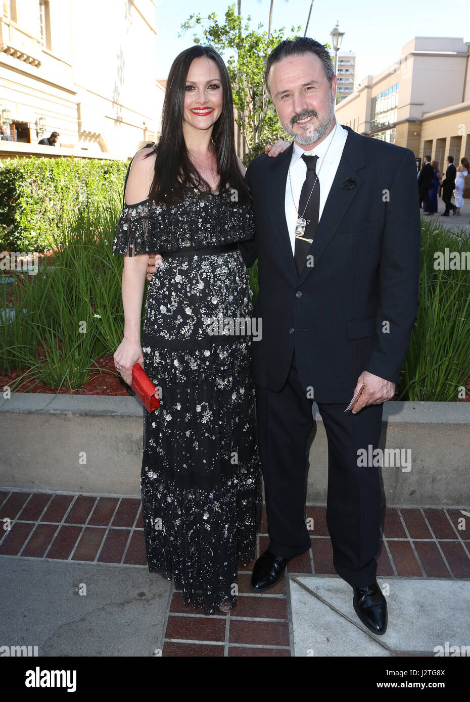 Pasadena, California, USA. 30th Apr, 2017. David Arquette, Christina ...