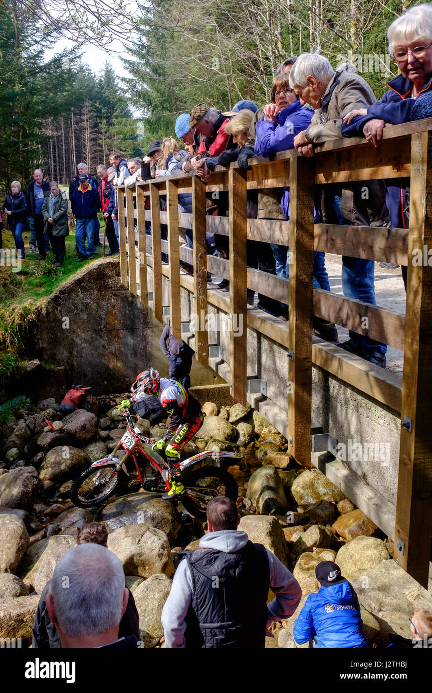 Scotland Uk 01 may 17.Competitors on the first sections in this years ...