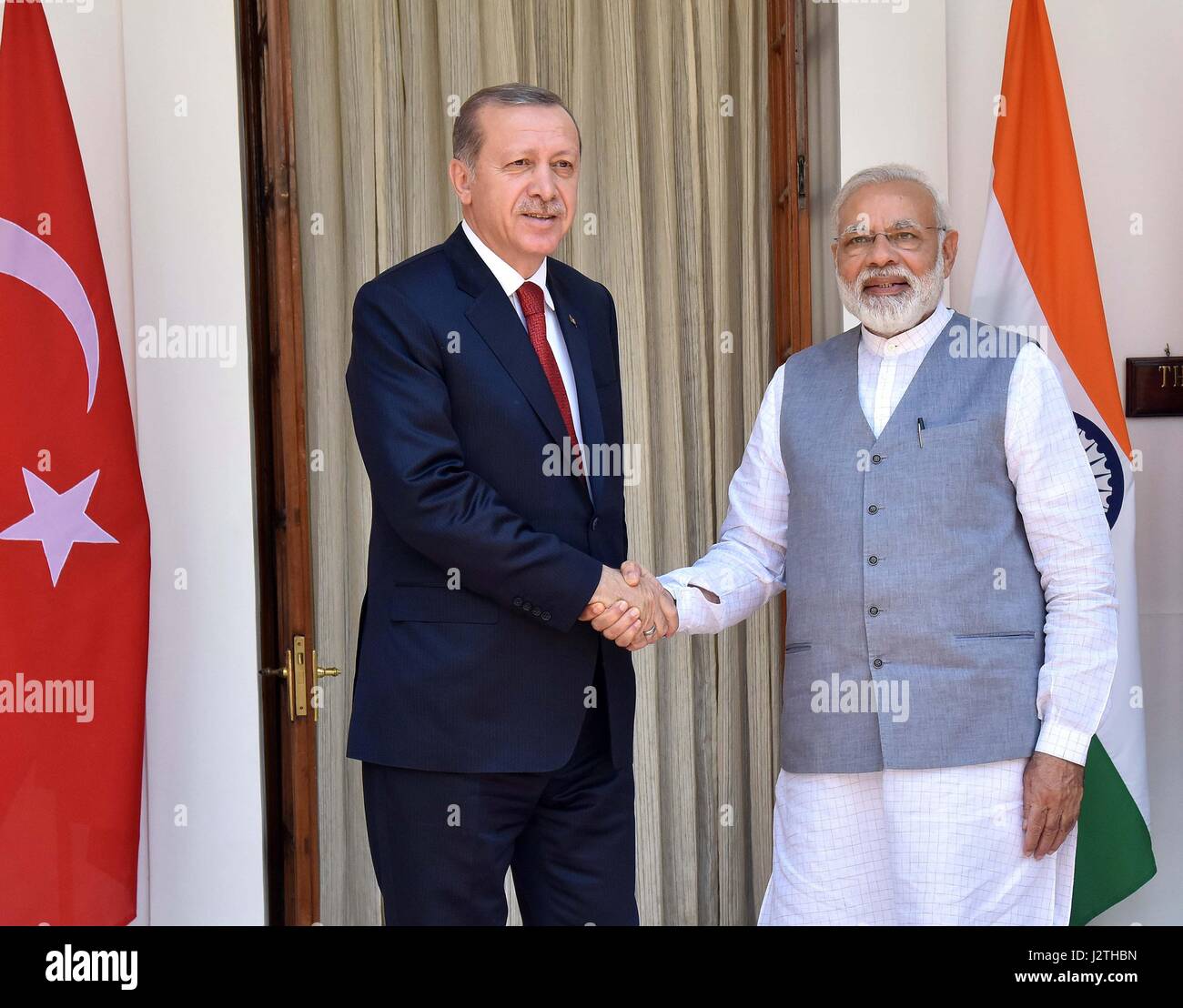 Recep tayyip erdogan india hi-res stock photography and images - Alamy