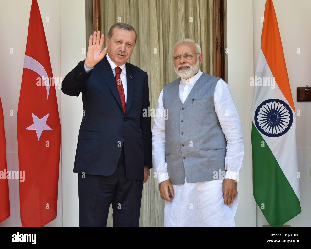 Recep tayyip erdogan india hi-res stock photography and images - Alamy