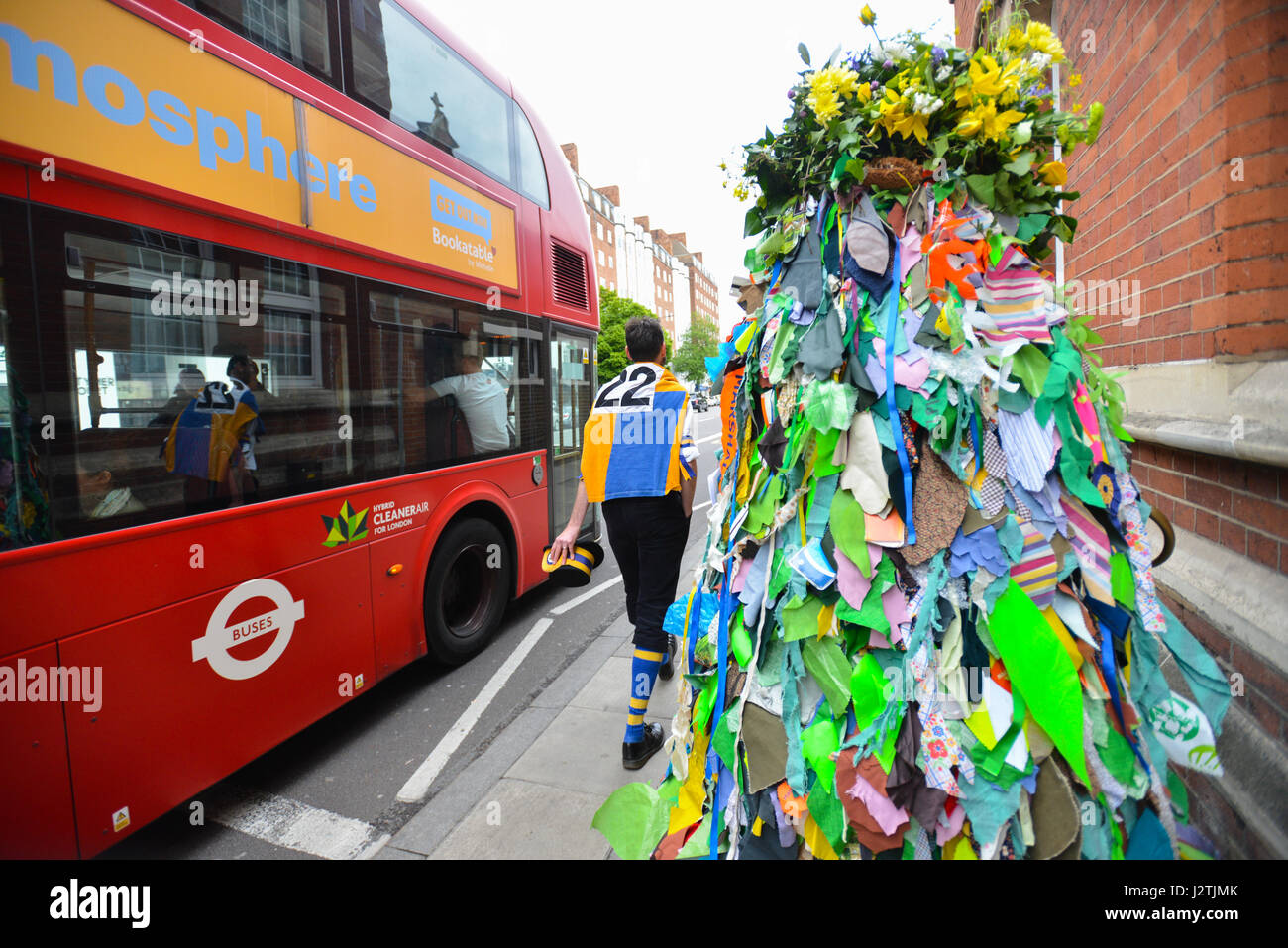 Hammersmith, London, UK. 1st May 2017. The Hammersmith Morris Men and ...