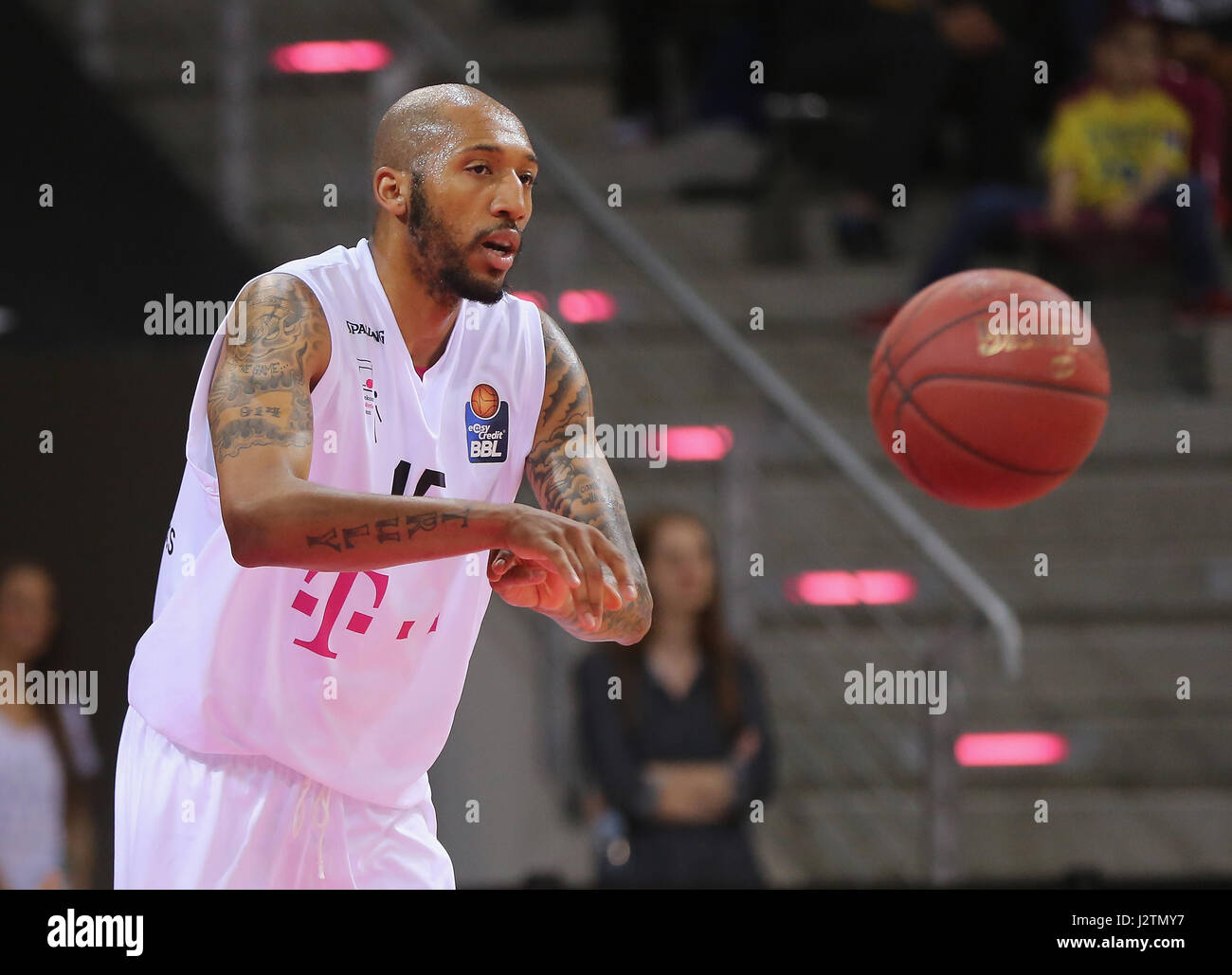 Bonn, Germany. 1st May, 2017. Basketball Bundesliga, Telekom Baskets ...