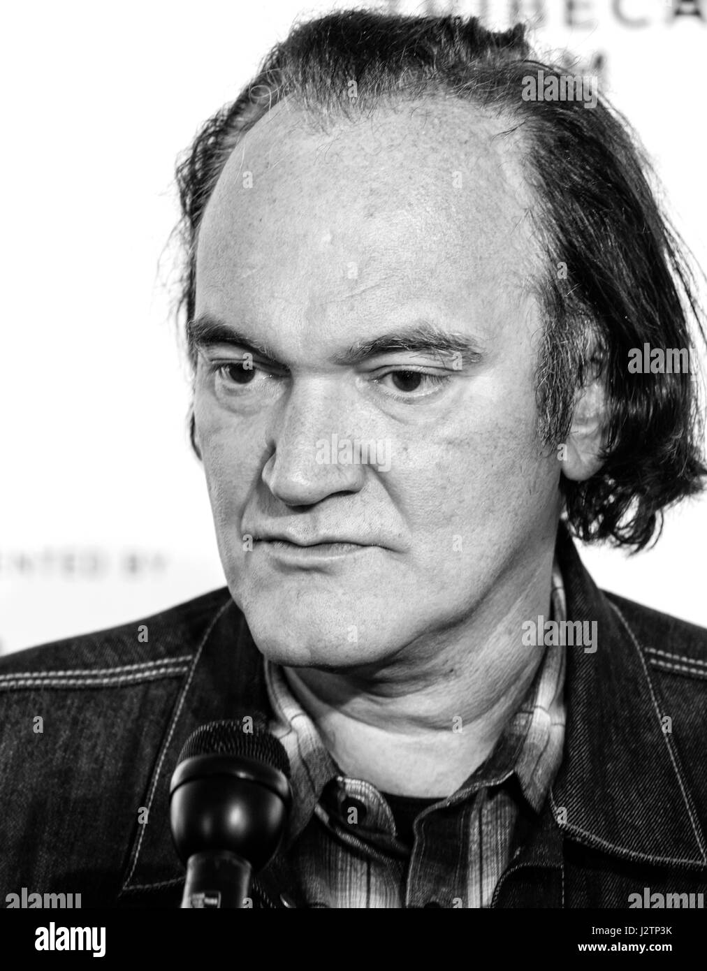Quentin tarantino portrait Black and White Stock Photos & Images - Alamy