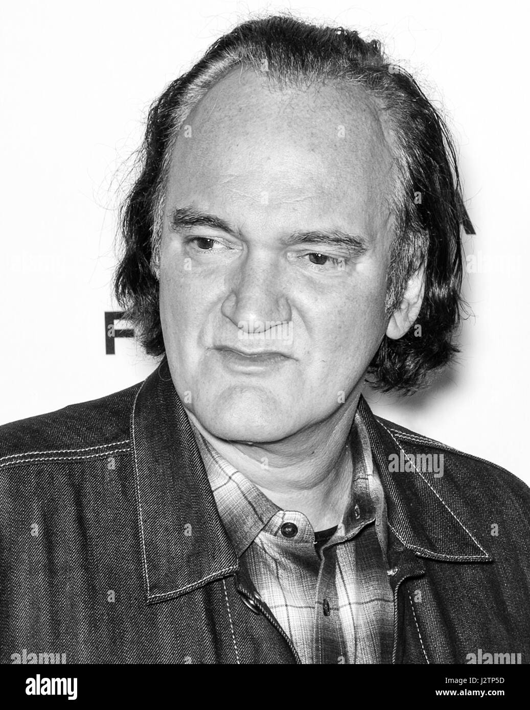 Quentin tarantino portrait Black and White Stock Photos & Images - Alamy