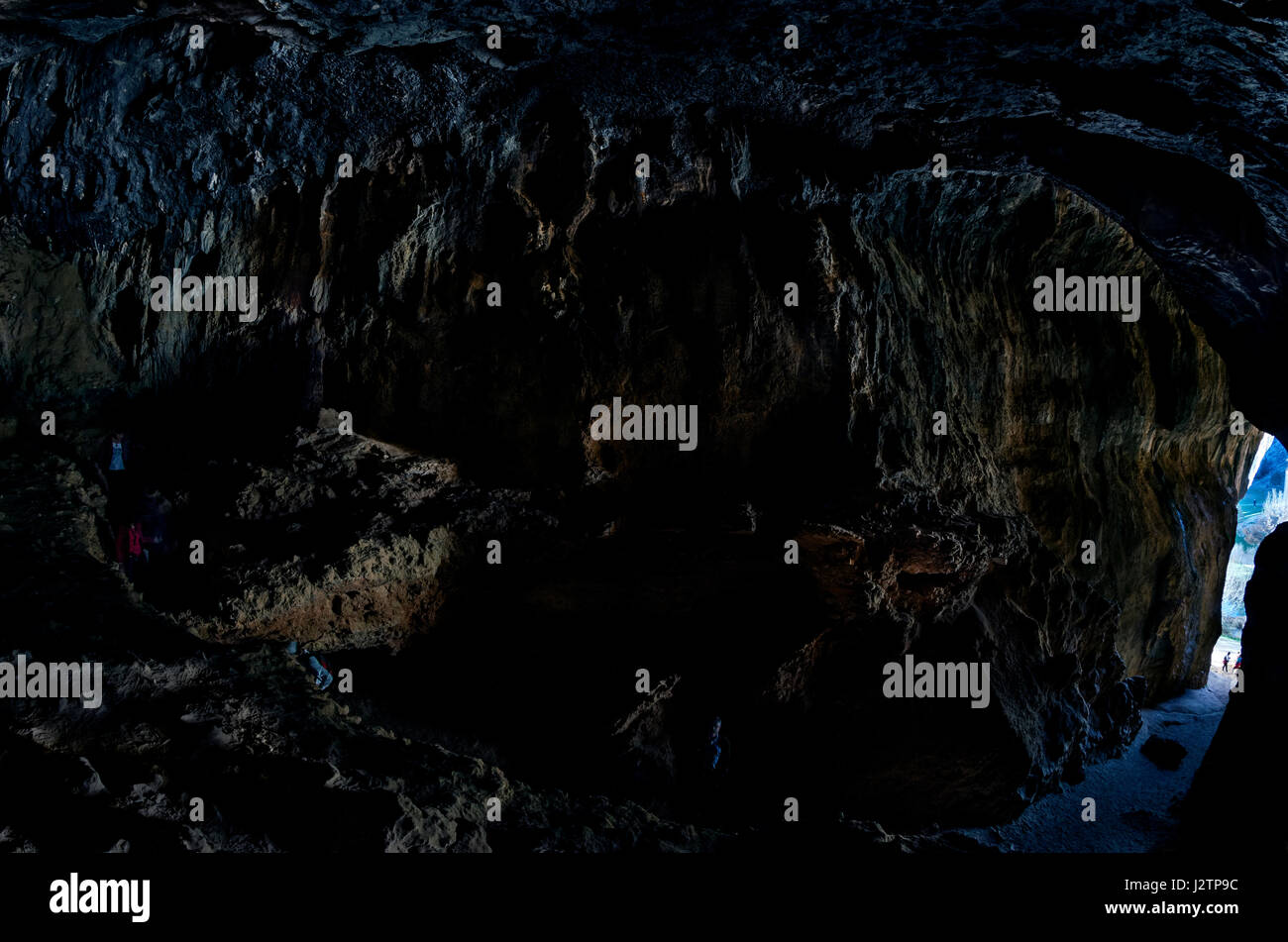 Cave people wolves hi-res stock photography and images - Alamy