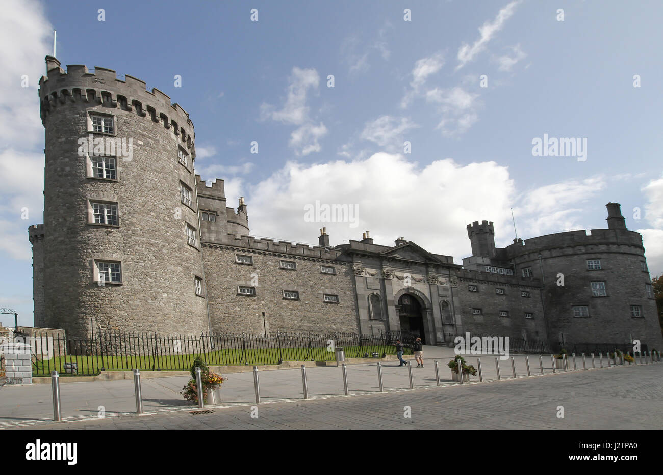 Kilkenny Castle, the castle in the city of Kilkenny, Ireland Stock ...