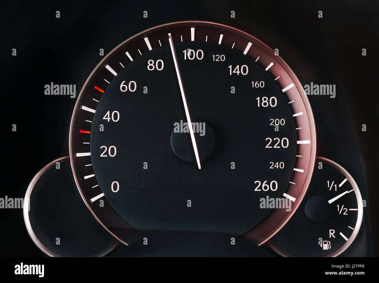 Speedometer of a car Stock Photo - Alamy
