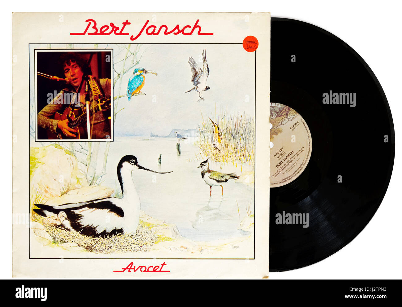 Bert Jansch Avocet album Stock Photo - Alamy