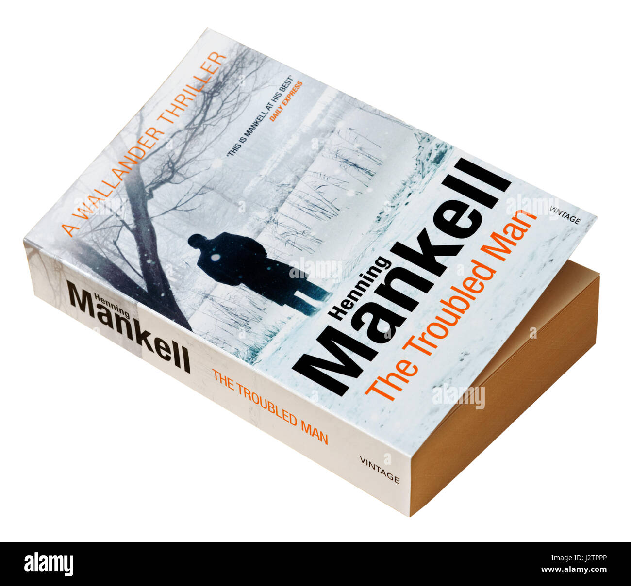 The Troubled Man by Henning Mankell - A detective Wallander story Stock ...