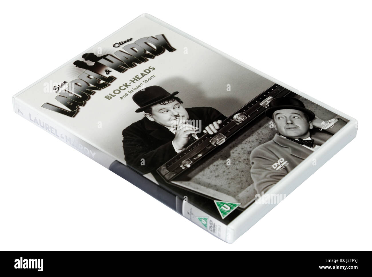 Block-Heads: A Laurel and Hardy DVD of short films Stock Photo - Alamy
