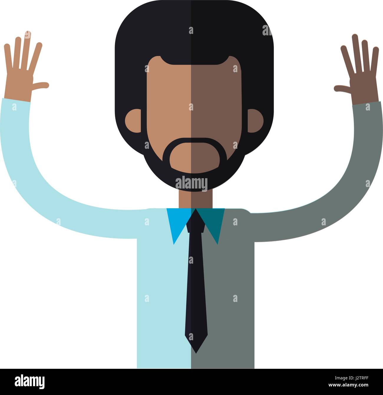 African business man hands Stock Vector Images - Alamy