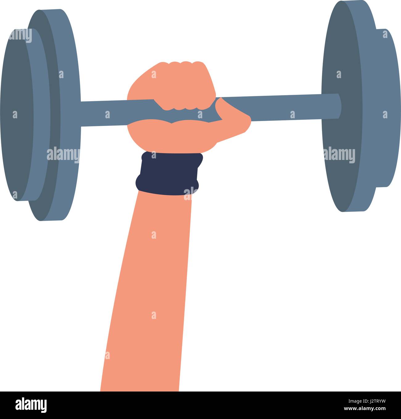 Badge icon arm holding Stock Vector Images - Alamy