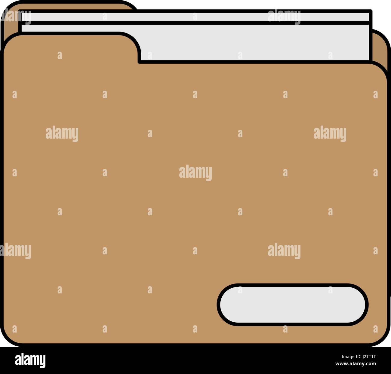 colorful realistic image documents folder Stock Vector Image & Art - Alamy