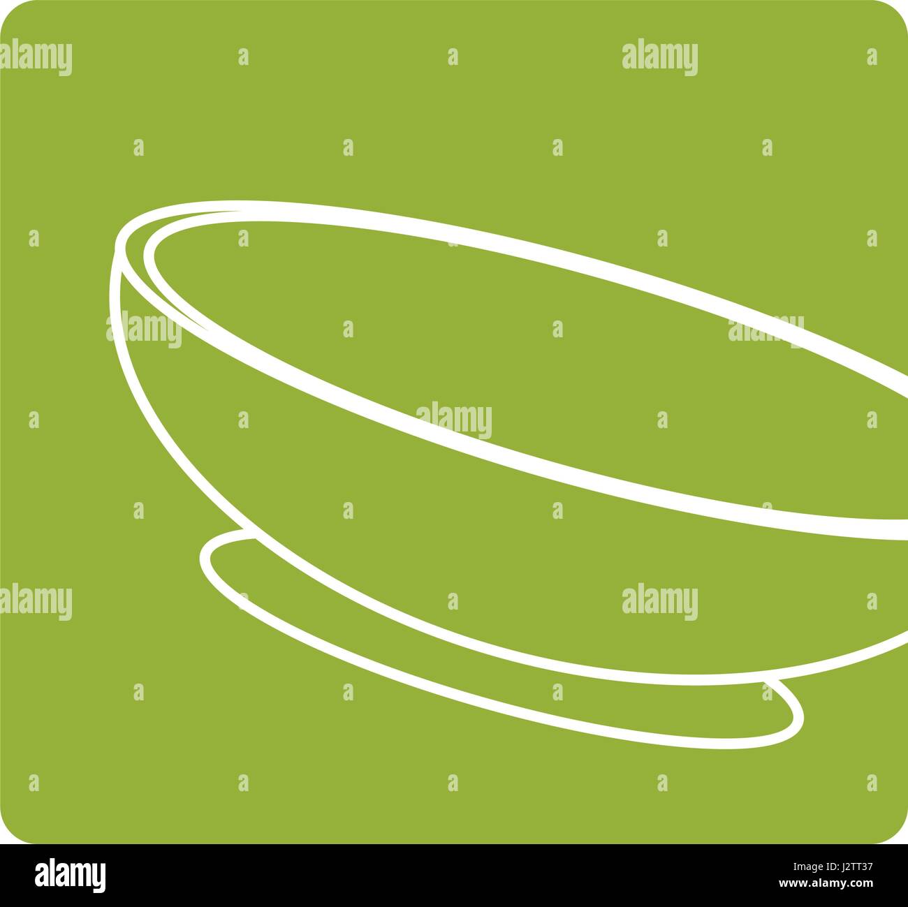 label bowl to prepare delicious and healthy organic food Stock Vector ...