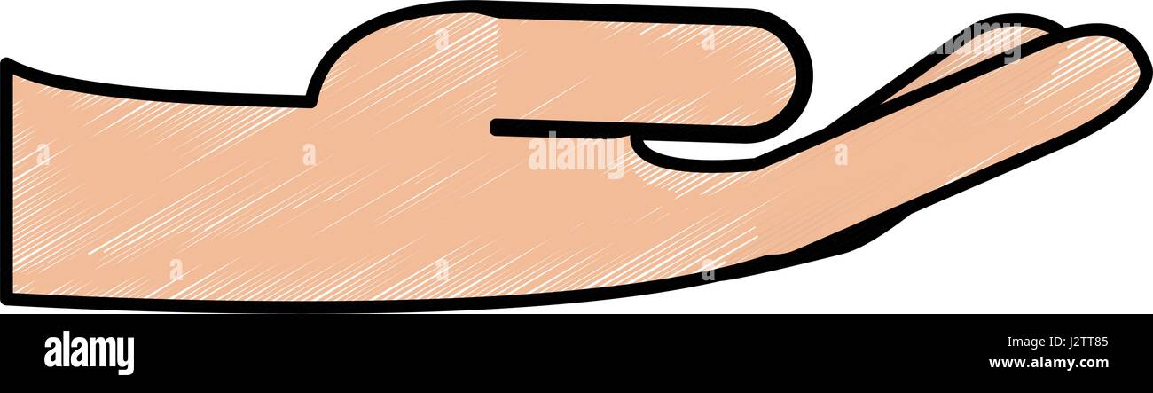 Side view male hand holding Stock Vector Images - Alamy