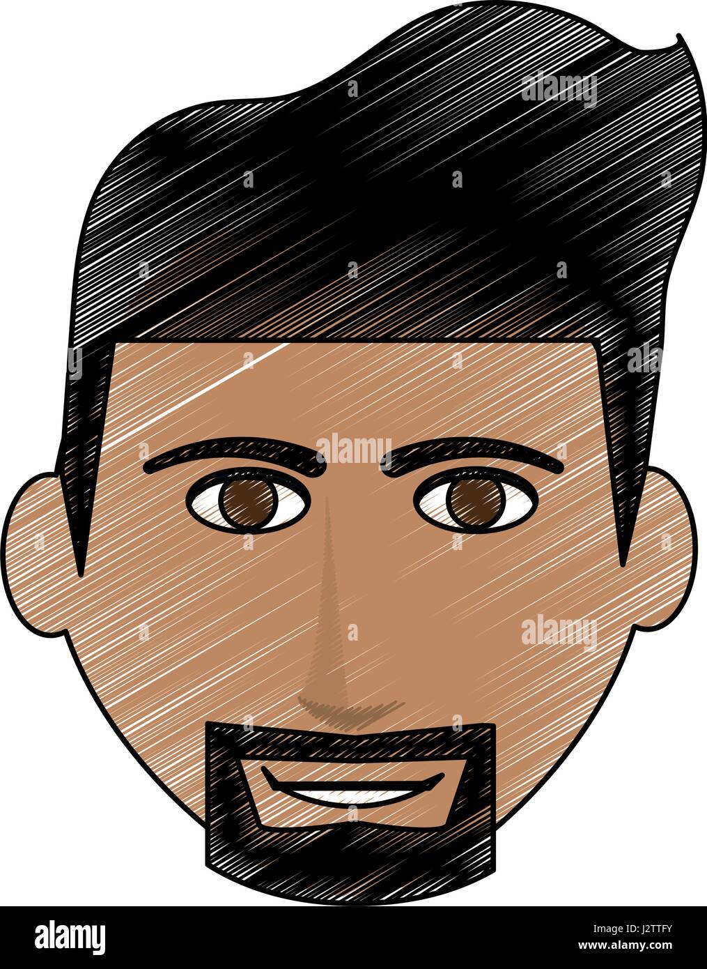 Mustache pencil Stock Vector Images - Alamy