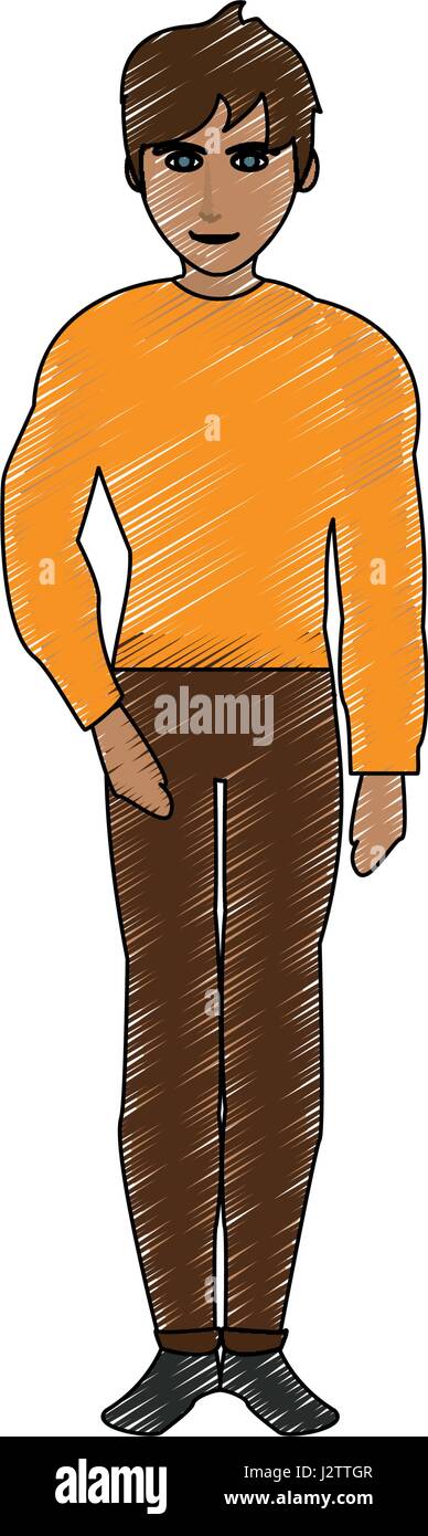 Full body guy Stock Vector Images - Alamy