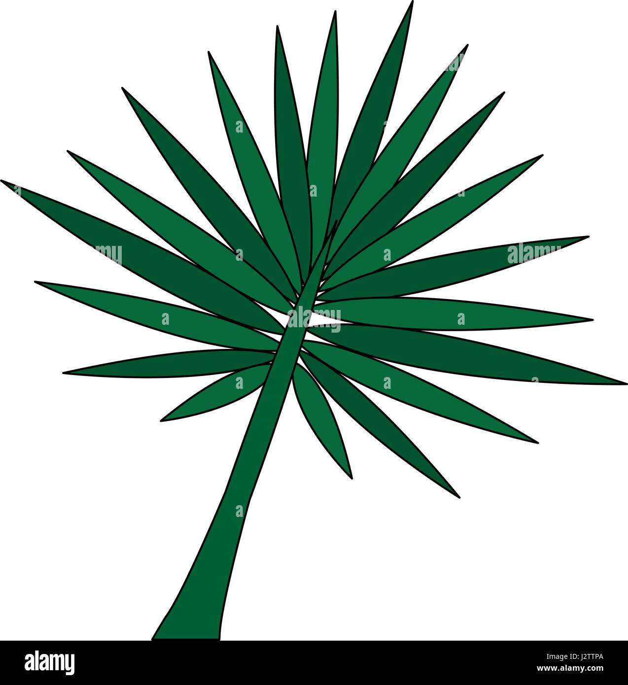 Tree with thorns Stock Vector Images - Alamy